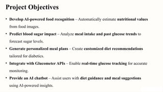 Ai based project on nutrition based on diabetes | PPT