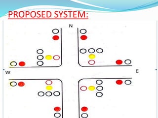 Microprocessor Based Traffic Light Control Project Clipart