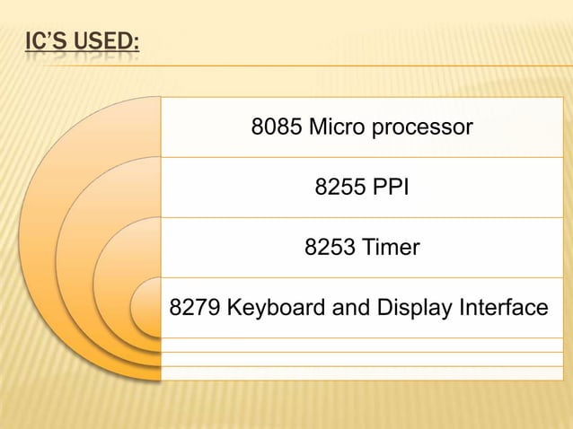 TRAFFIC LIGHT CONTROL SYSTEM USING 8085 MICROPROCESSOR | PPTX