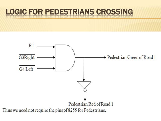 TRAFFIC LIGHT CONTROL SYSTEM USING 8085 MICROPROCESSOR | PPTX