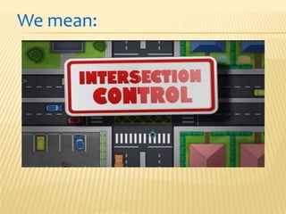 Microprocessor Based Traffic Light Control Project Clipart