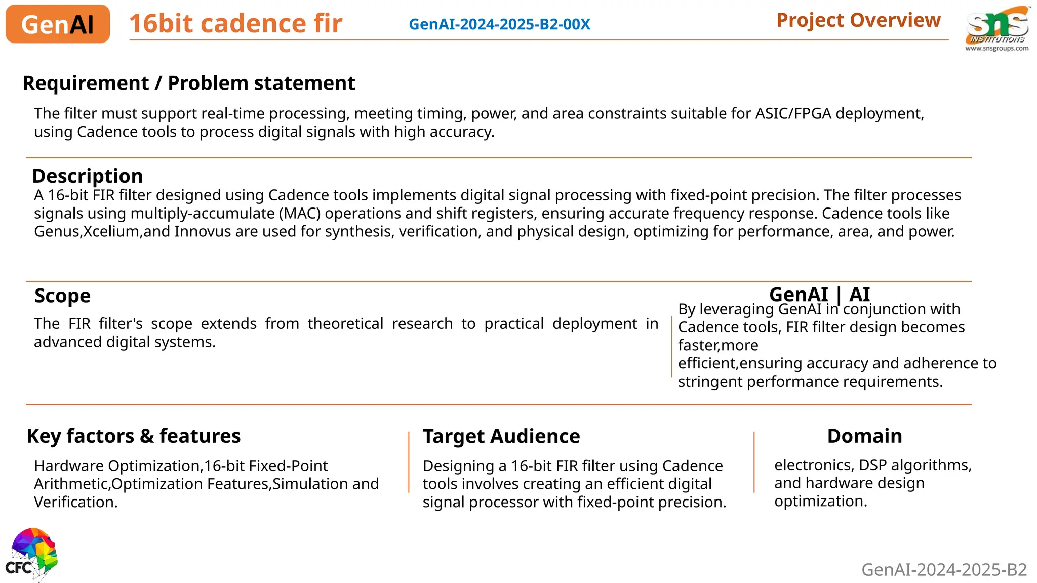 Project presentations model VLSI Domain | PPT