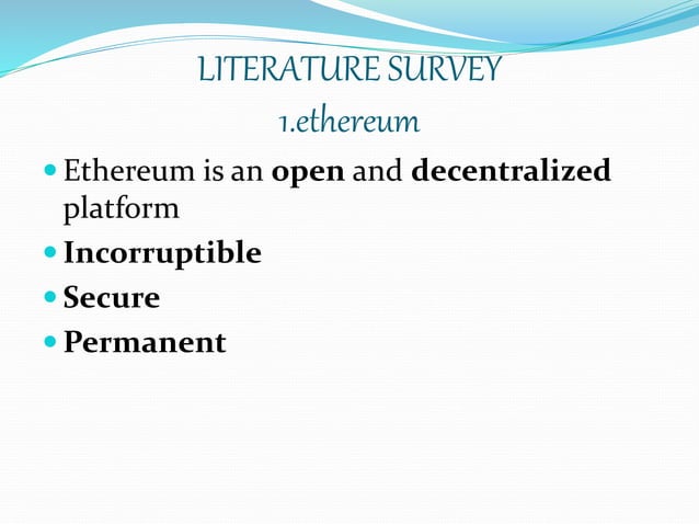 Certificate Validation using block chain | PPTX