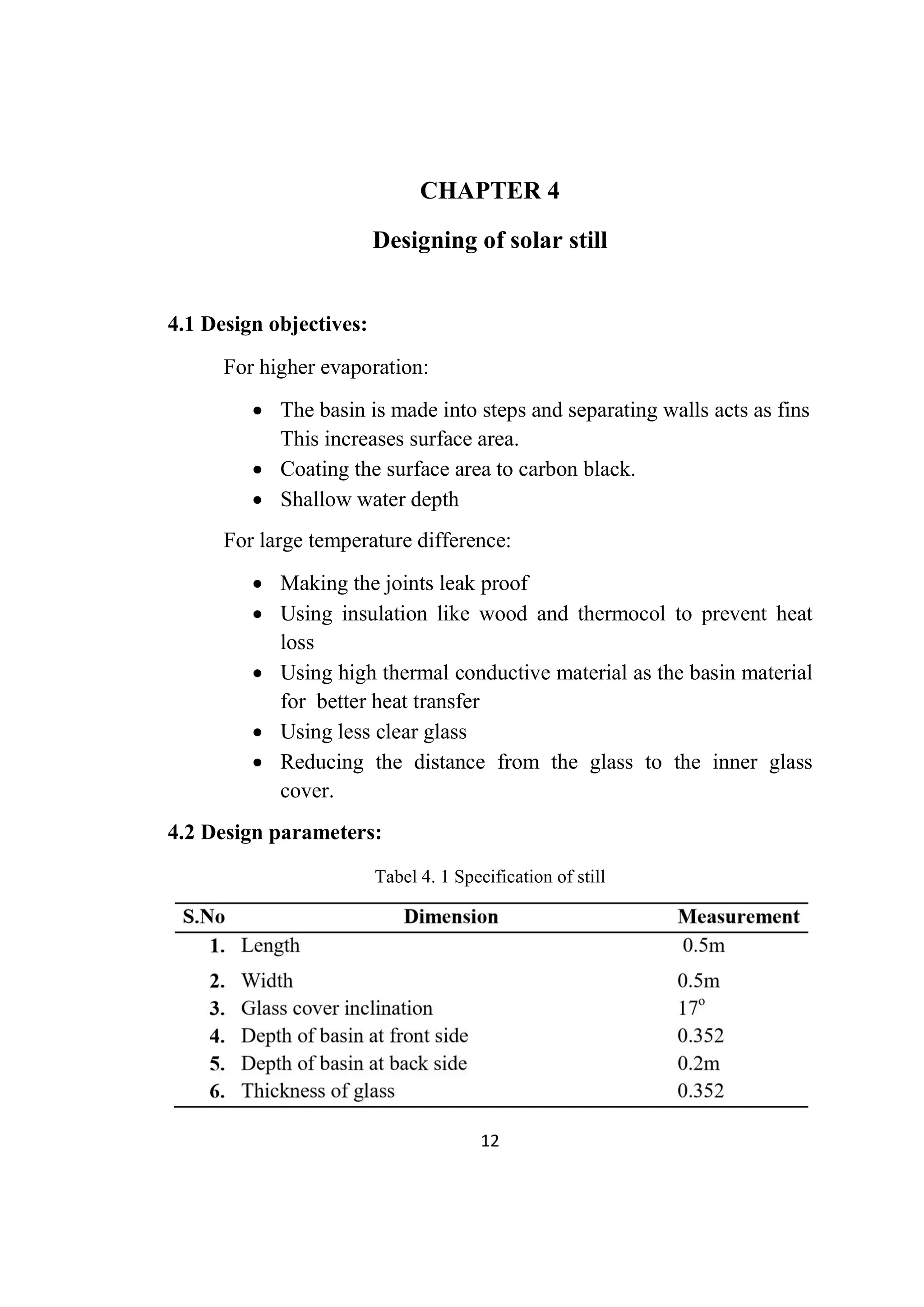 Desalination of water using solar energy #VNR VJIET | PDF
