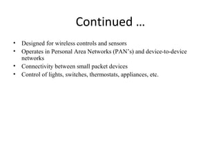 intelligent street light by zigbee protocol | PPT