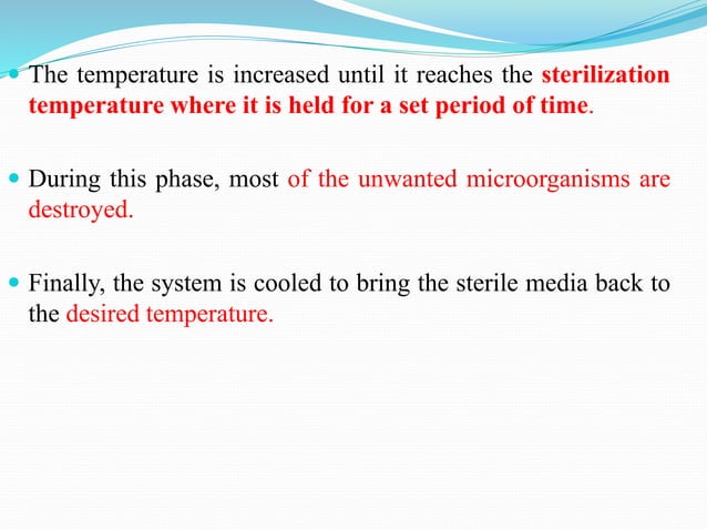 Batch and Continuous Sterilization techniques | PPTX | Cooking | Food ...