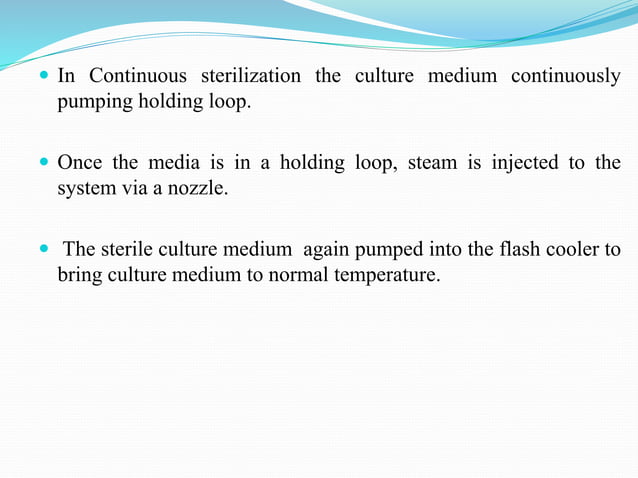 Batch and Continuous Sterilization techniques | PPTX | Cooking | Food ...
