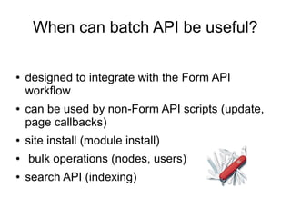 Drupal course - batch API | ODP
