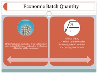 Batch Costing System | PPTX