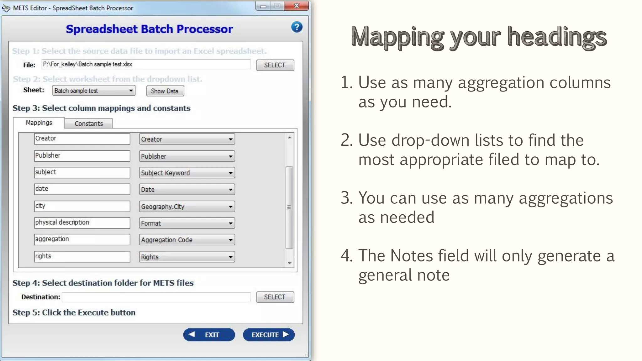 Batch creation of METS files | PDF