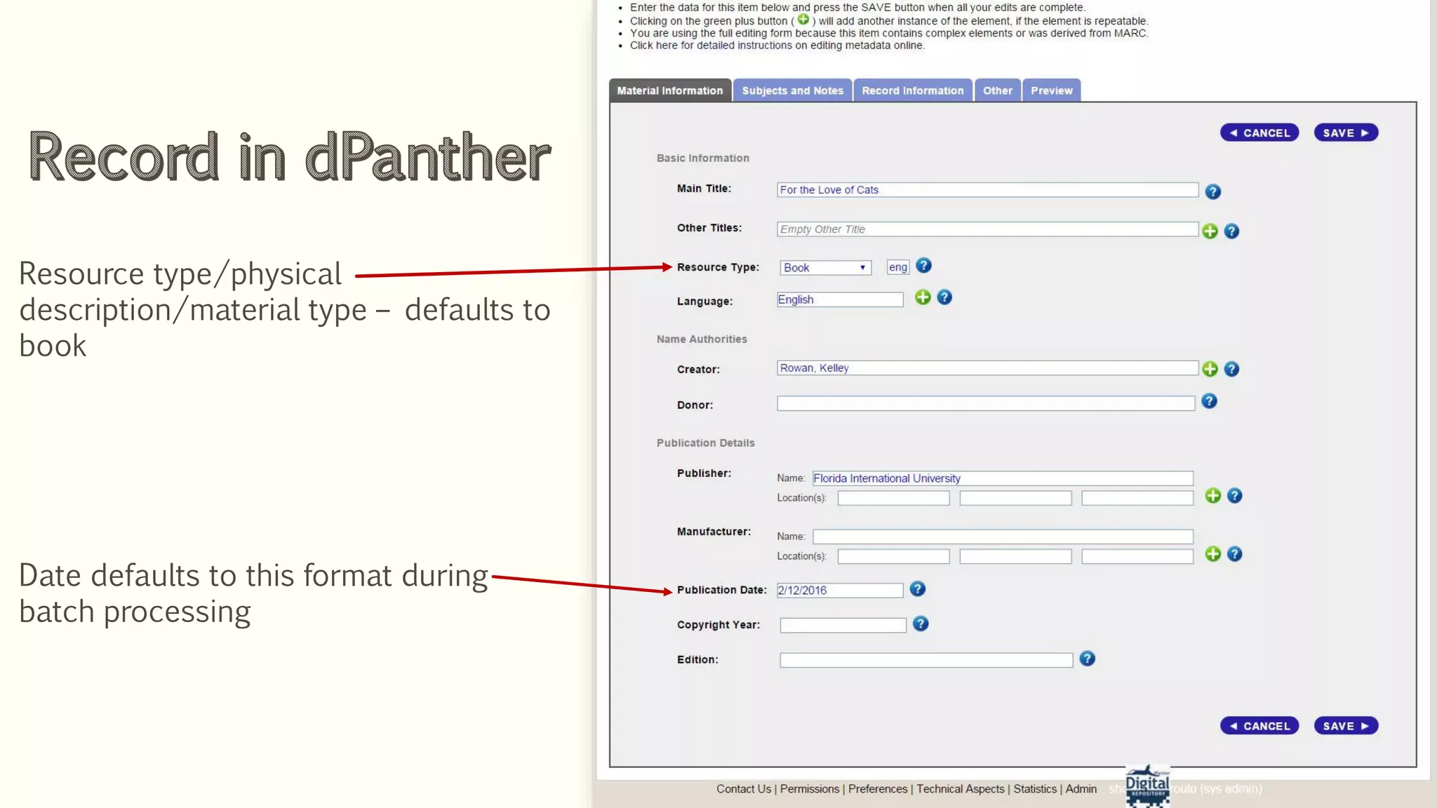 Batch creation of METS files | PDF
