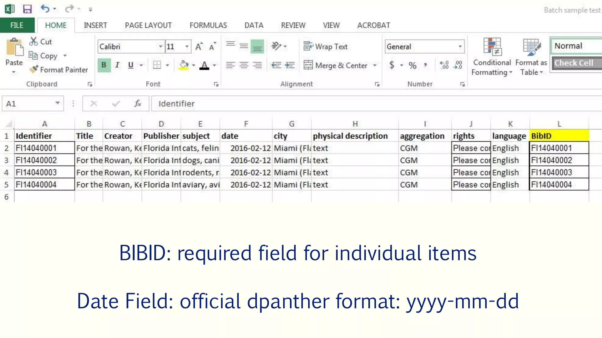 Batch creation of METS files | PDF