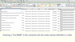 Batch creation of METS files | PDF