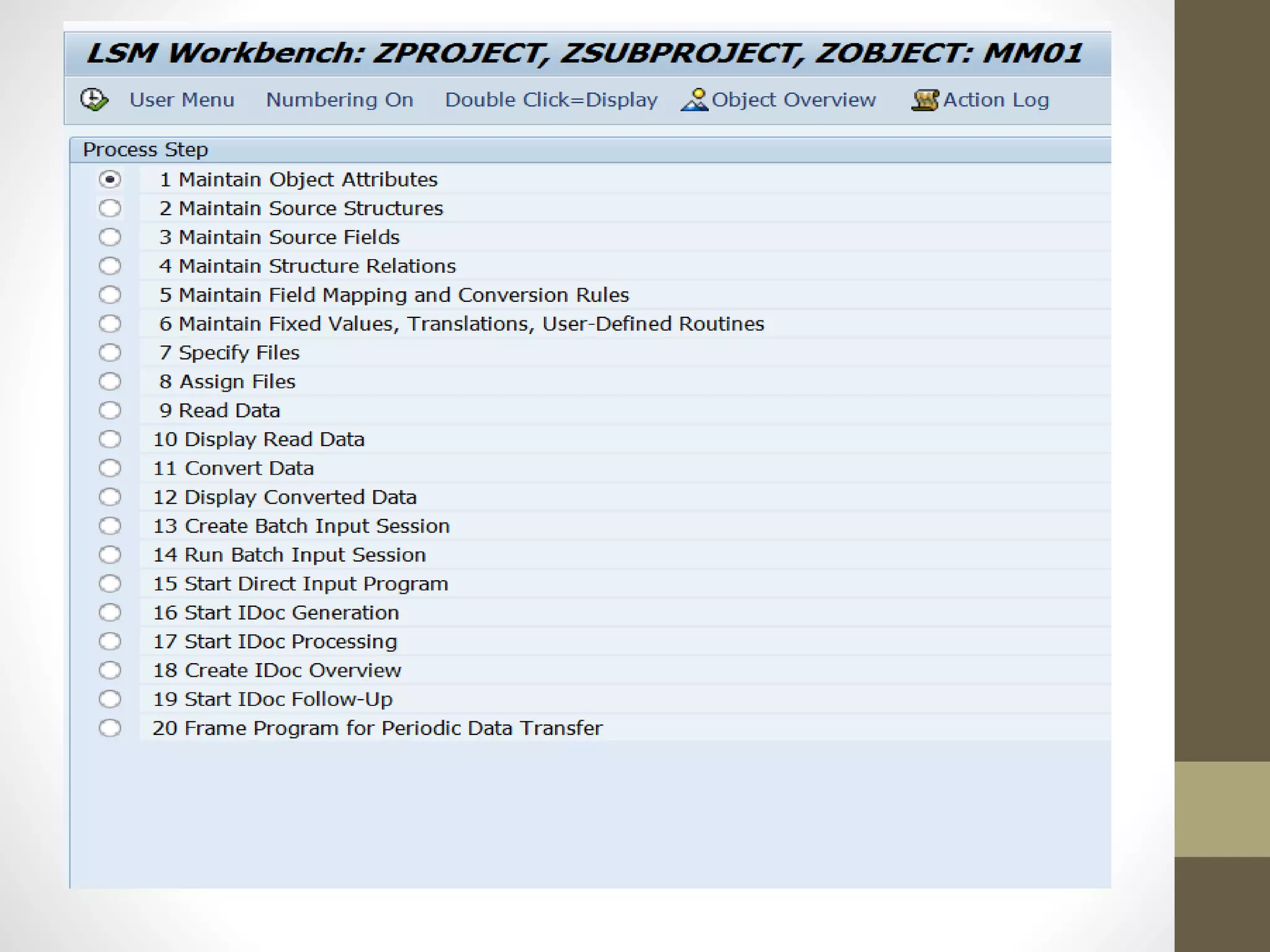 Sap Batch Data Communication Ppt