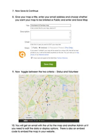 Batchgeo step by step | PDF