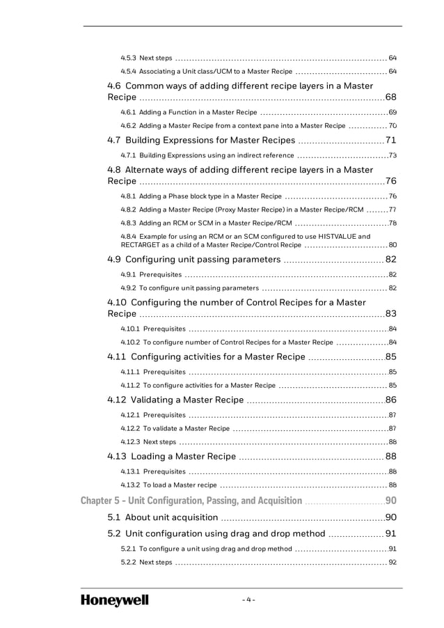 Batch implementation guide experion pks release 501 (honeywell) | PDF ...