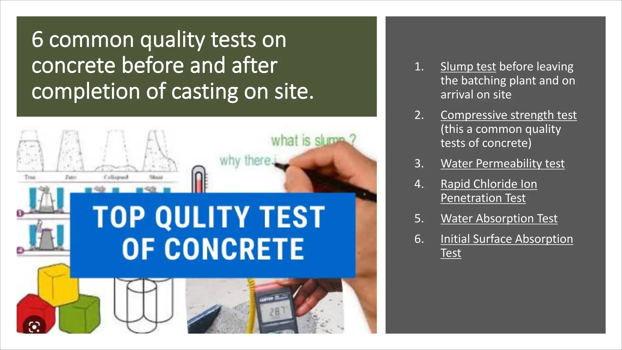Batching Plant - Cement & Concrete Quality Test 1.pdf