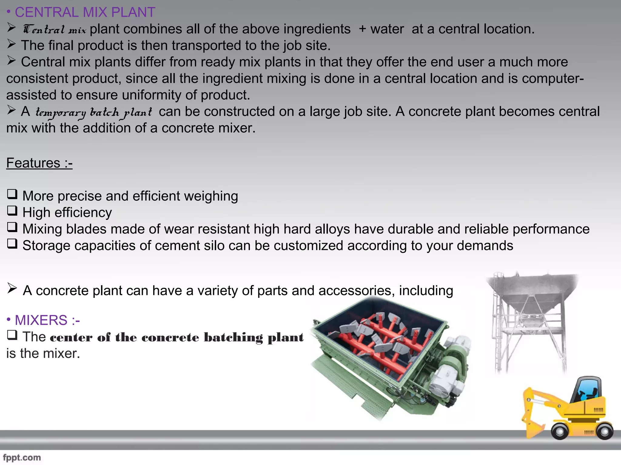 Batching plant ppt | PPT