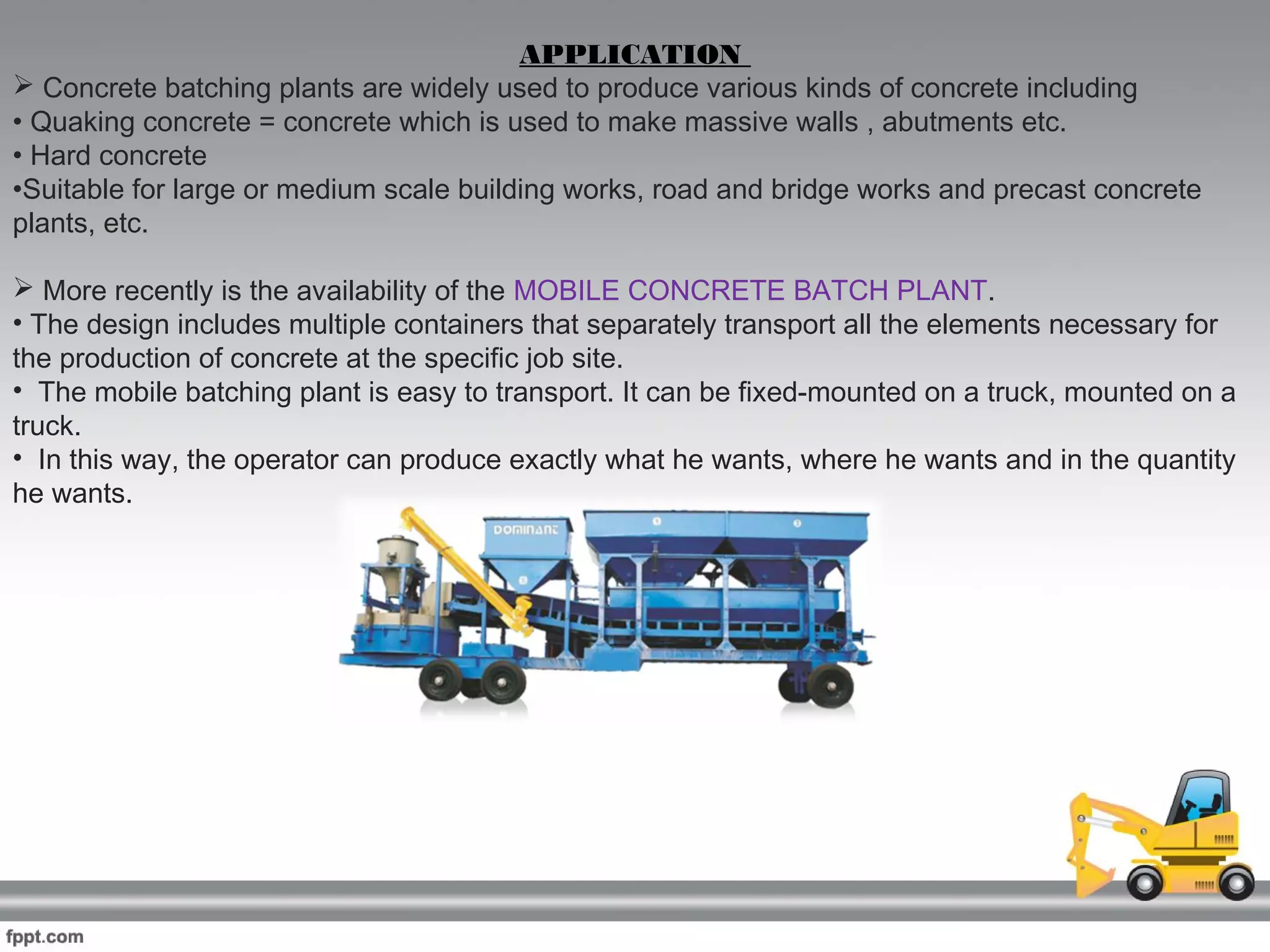 Batching plant ppt | PPT