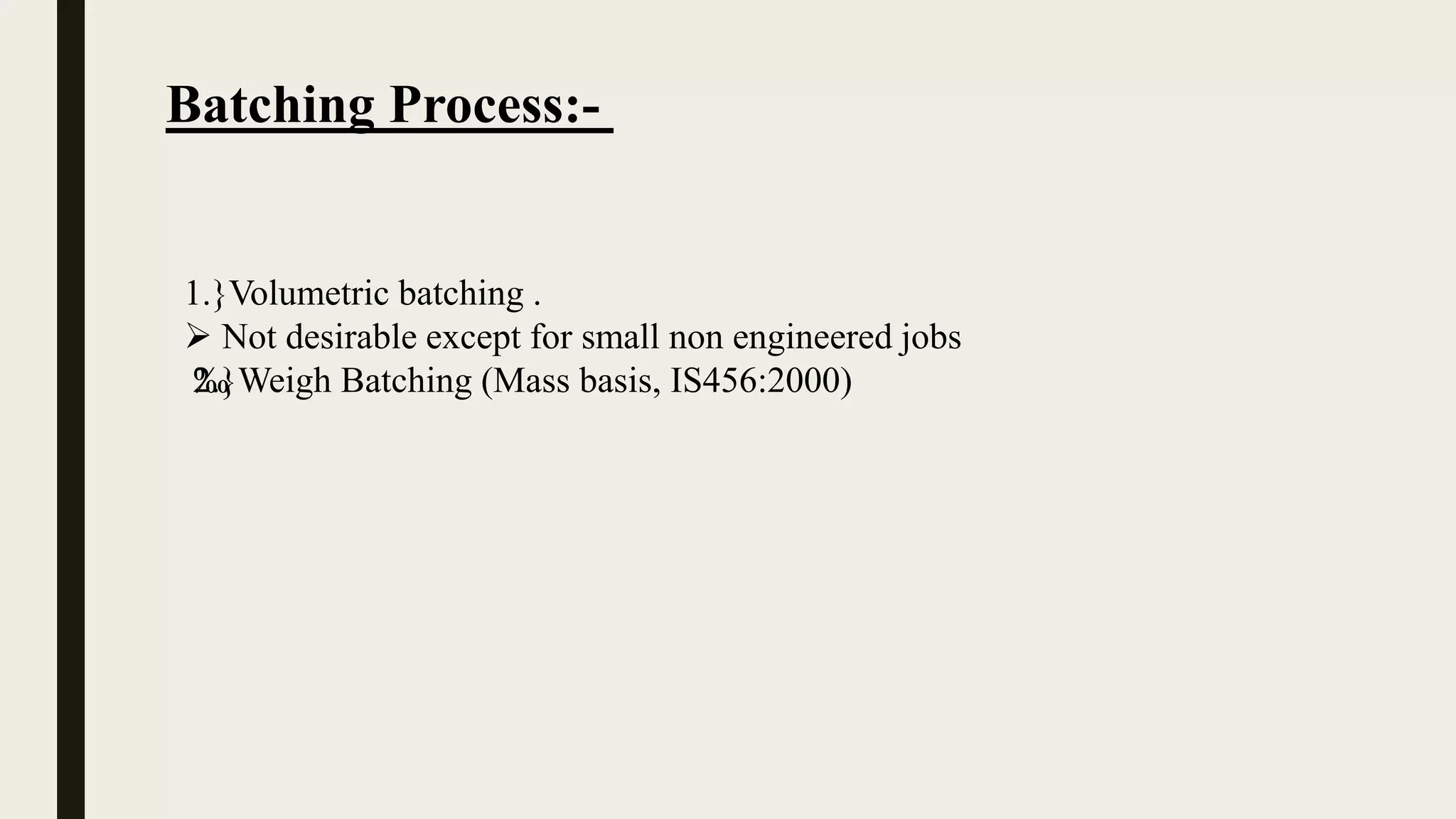 Batching plant PPT for civil engineering presentation | PPTX