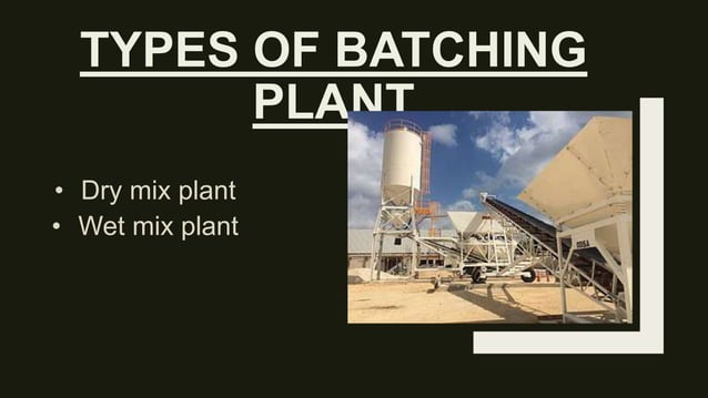 Batching plant PPT for civil engineering presentation | PPTX | Civil Engineering Industry ...