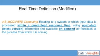 Dev Lakhani, Data Scientist at Batch Insights "Real Time Big Data ...