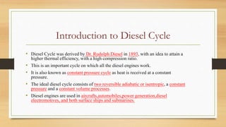 DIESEL CYCLE | PPTX