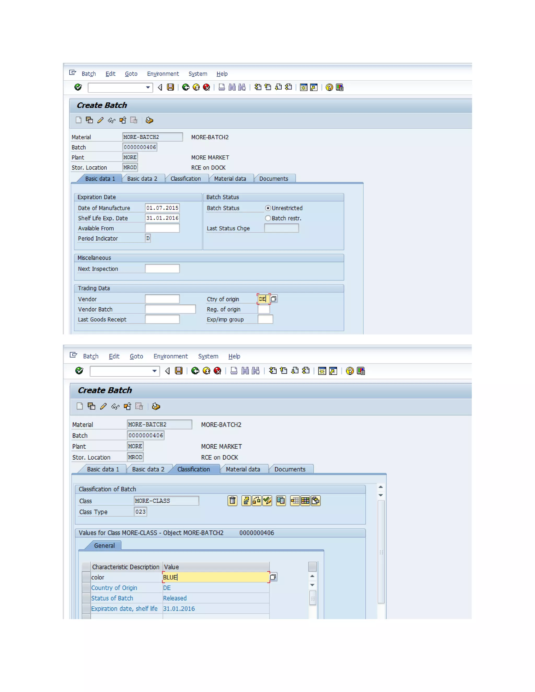 SAP EWM BATCH MANAGEMENT | DOC