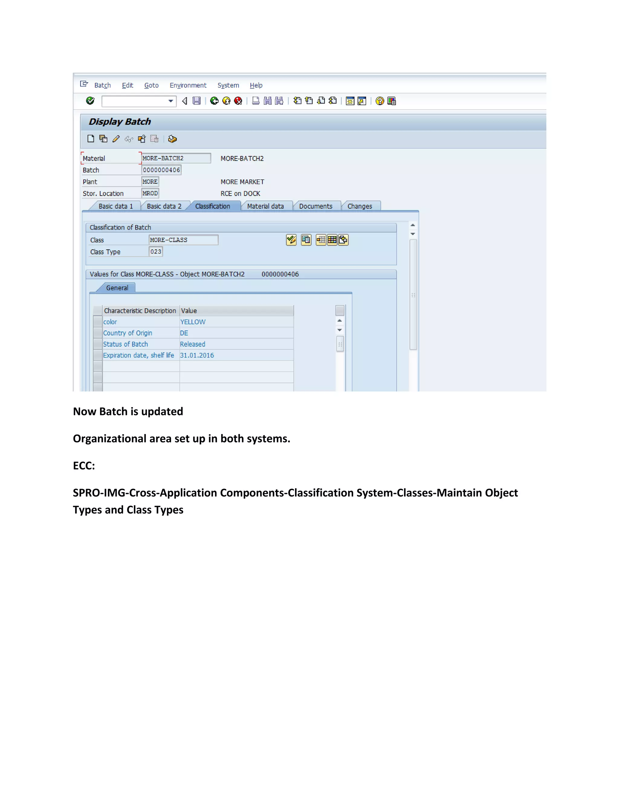 SAP EWM BATCH MANAGEMENT | DOC
