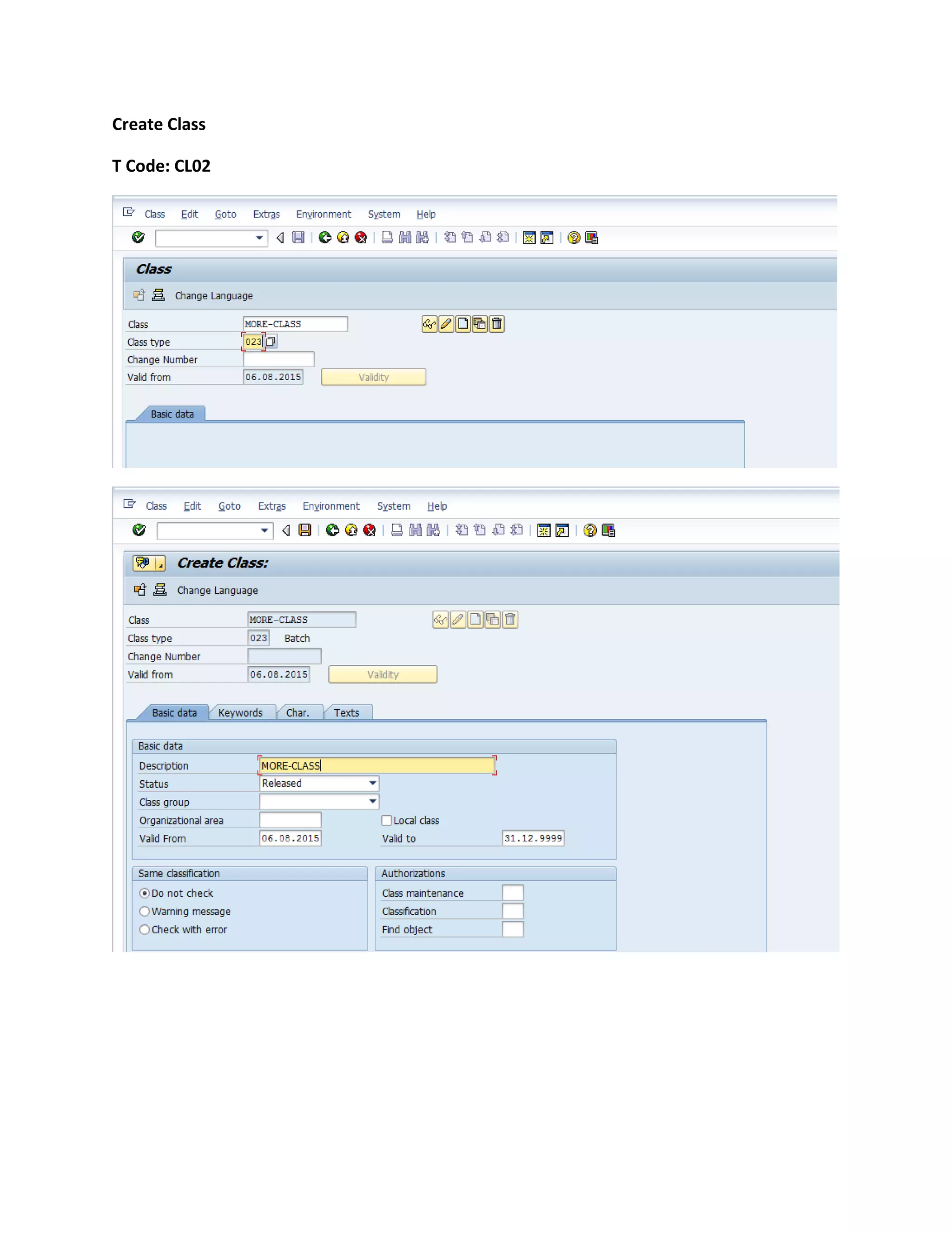 SAP EWM BATCH MANAGEMENT | DOC