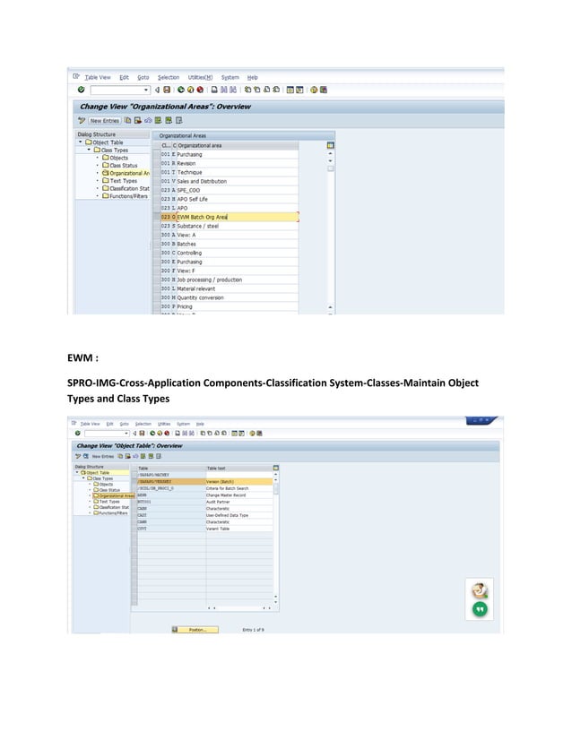 SAP EWM BATCH MANAGEMENT | DOC | Operating Systems | Computer Software ...