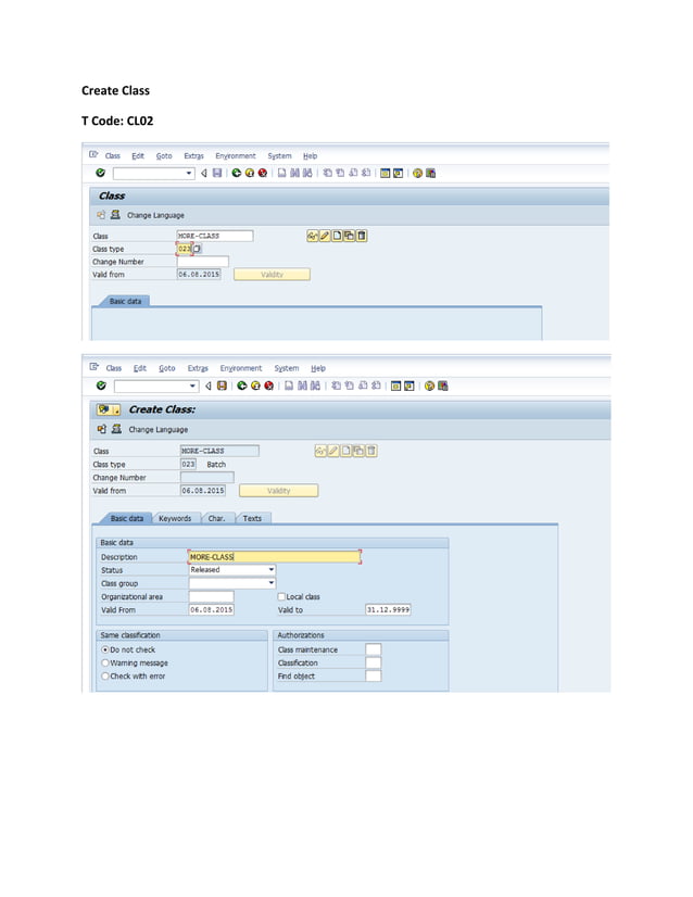 SAP EWM BATCH MANAGEMENT | DOC | Operating Systems | Computer Software ...