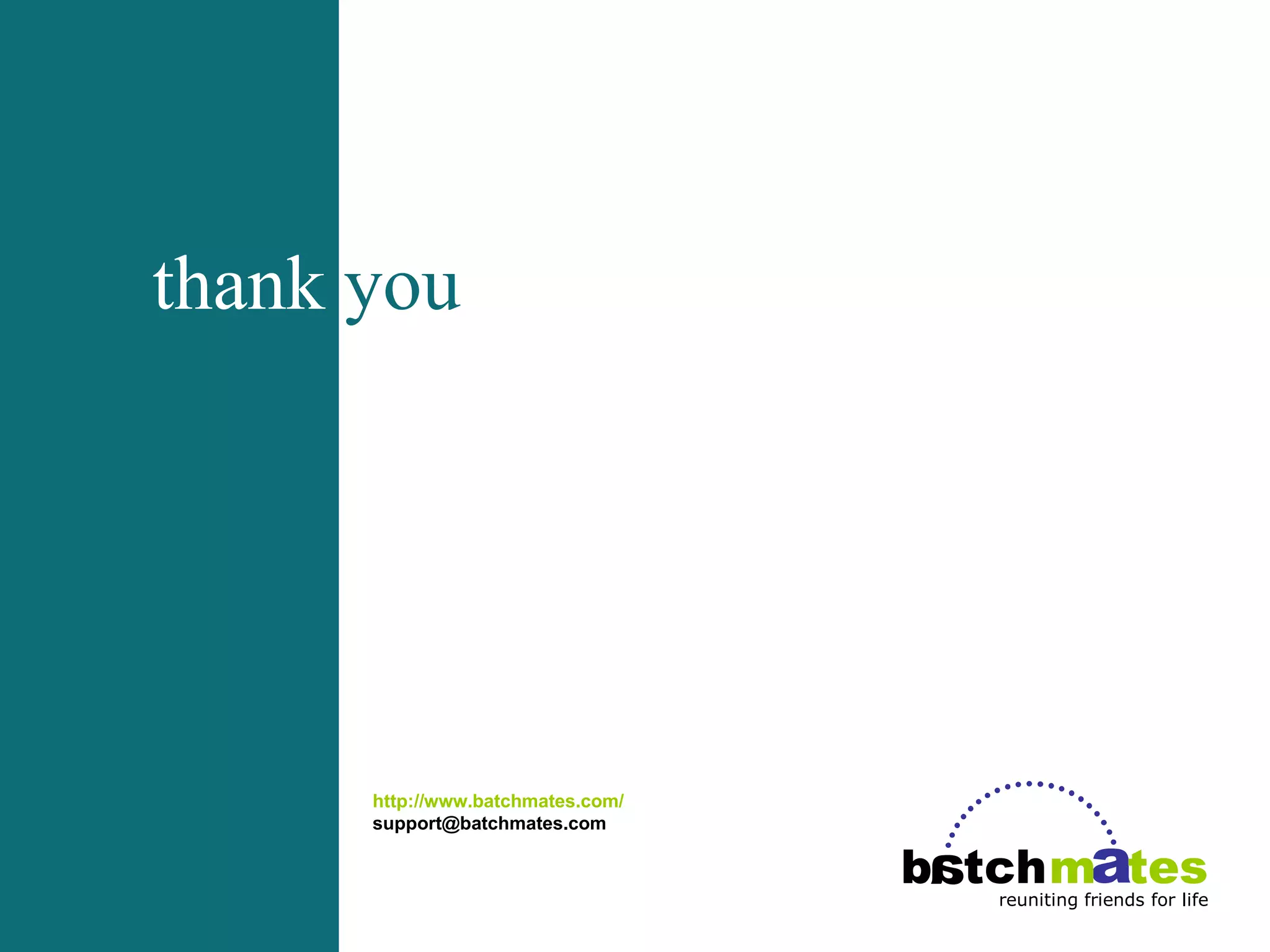 Batchmates Reuniting Friends For Life | PDF