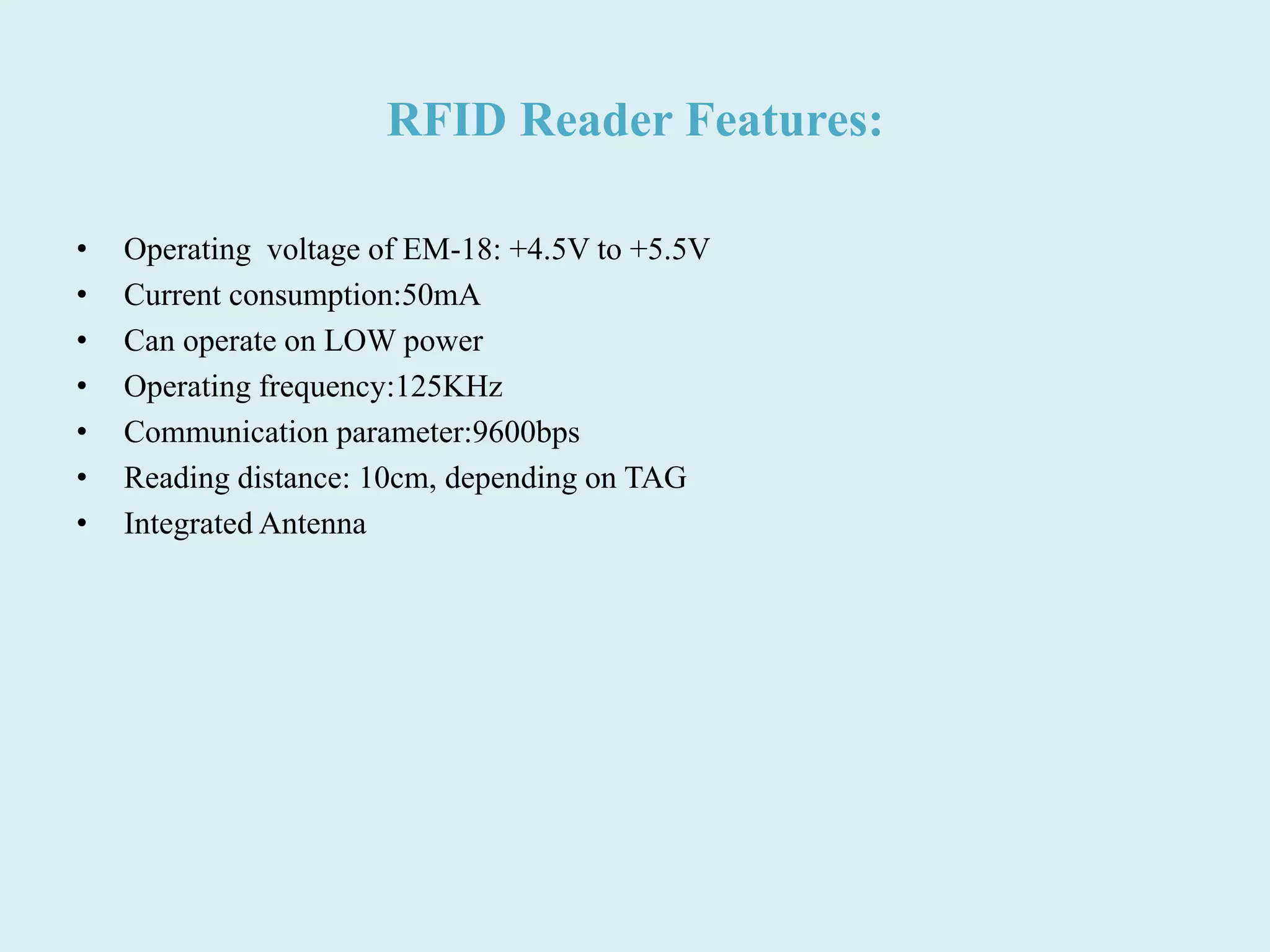 IOT Based Smart Parking and Damage Detection Using RFID | PPT