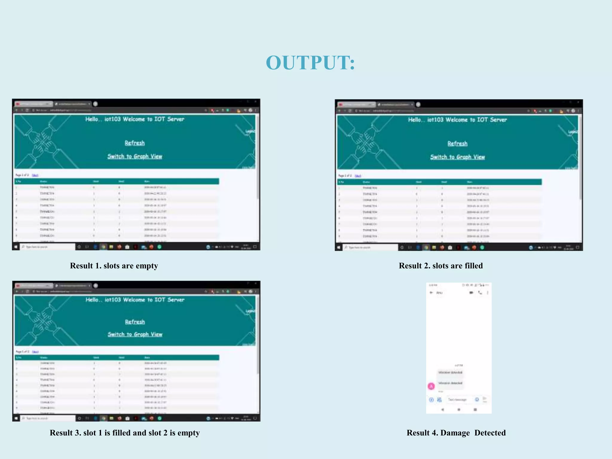 IOT Based Smart Parking and Damage Detection Using RFID | PPT