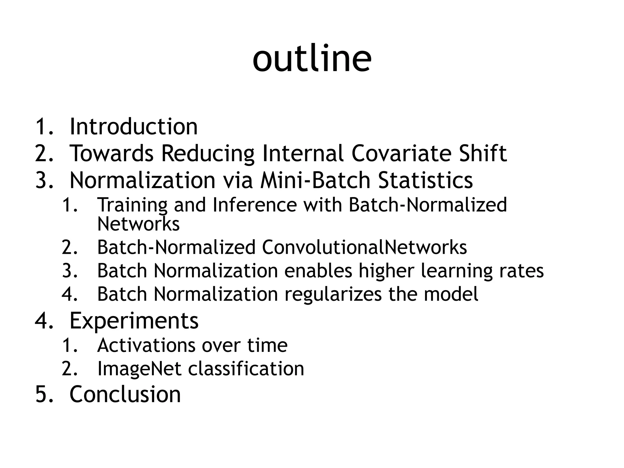 Batch normalization | PPT