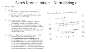 Batch Normalization | PPT