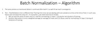 Batch Normalization | PPT