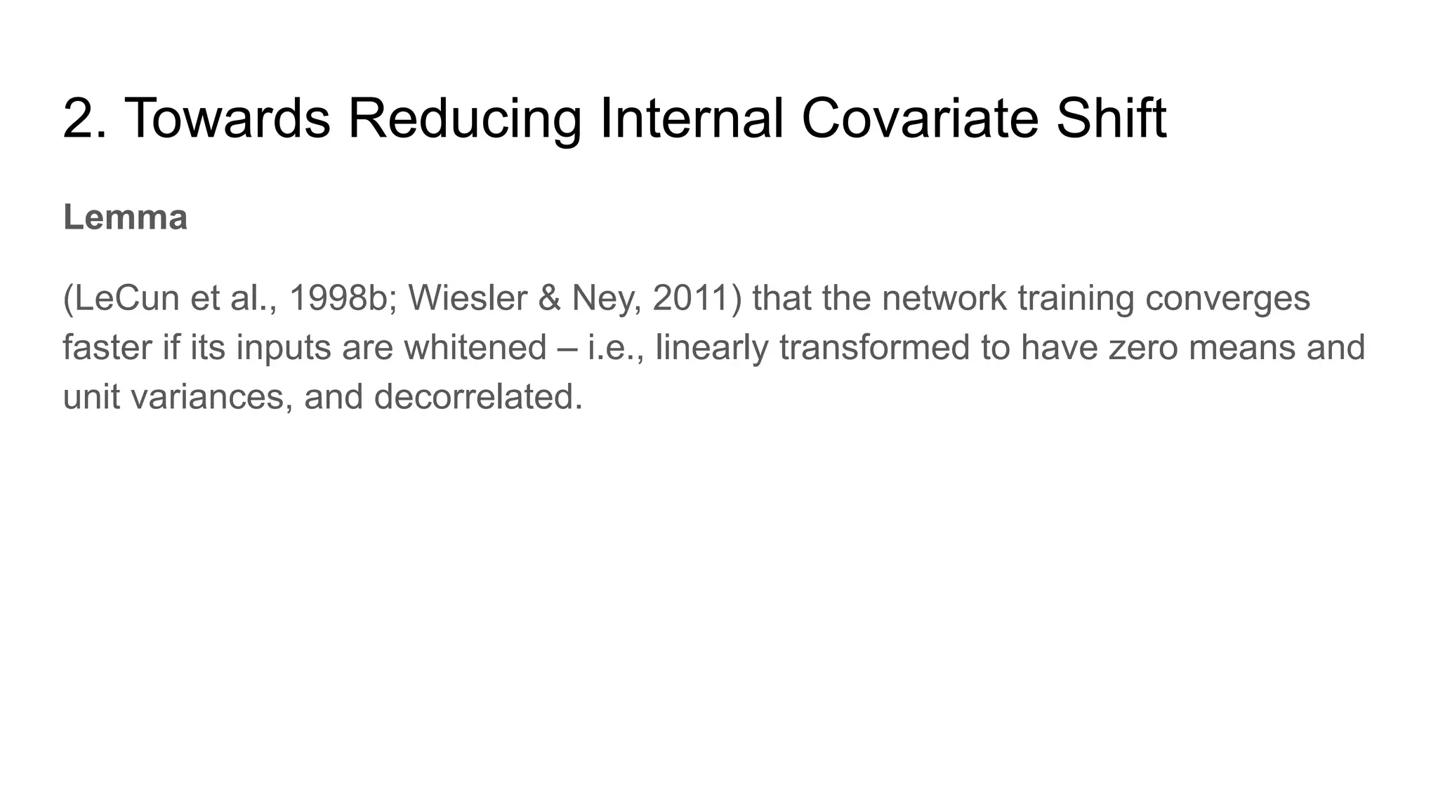 Batch normalization paper review | PDF