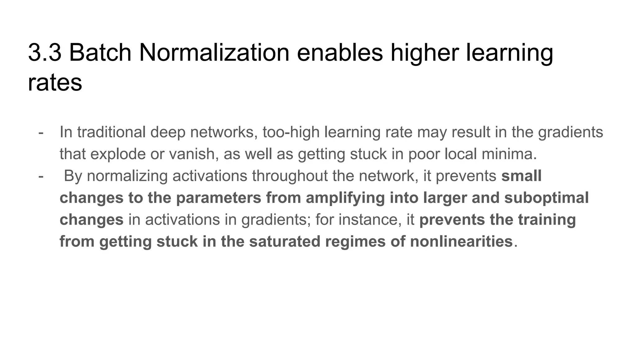 Batch normalization paper review | PDF