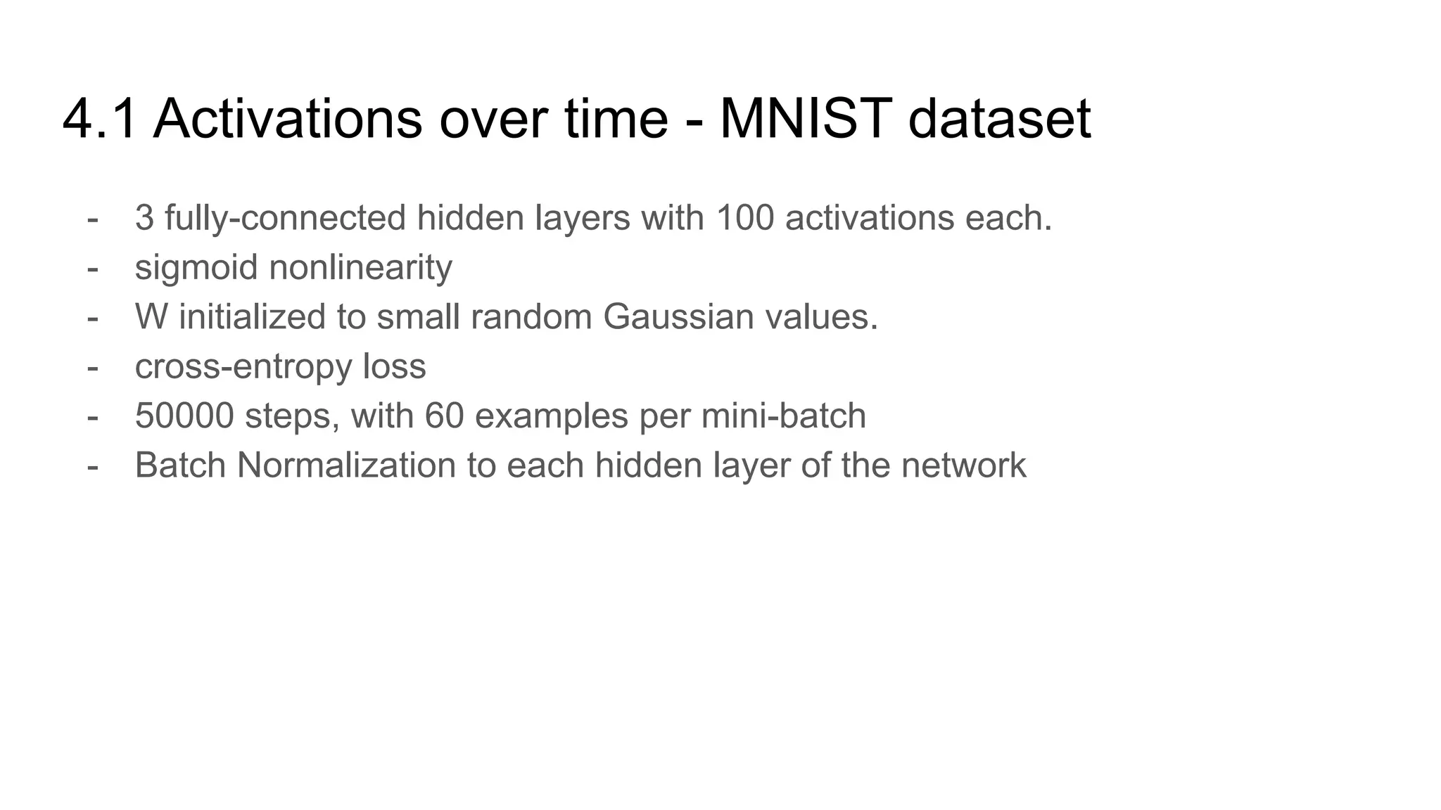 Batch normalization paper review | PDF