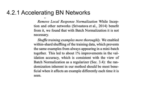 Batch normalization paper review | PDF