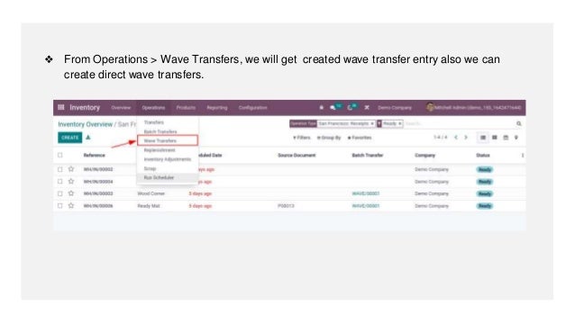 What is Batch Picking and Wave Picking in Odoo 15 | PPTX