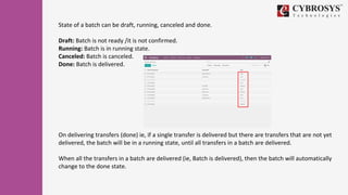 Batch pickings in odoo v12 | PPT