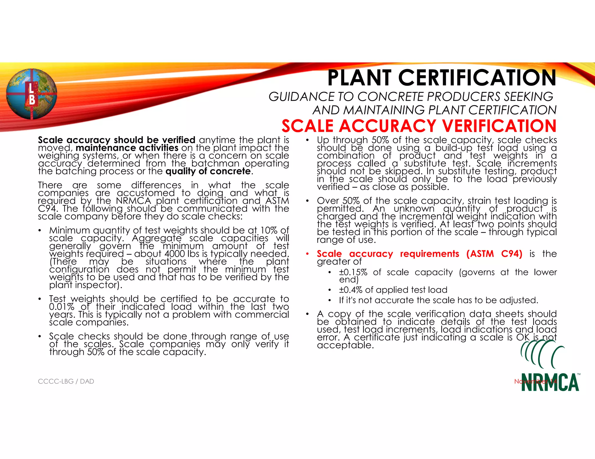 Batch plant maintenance | PDF