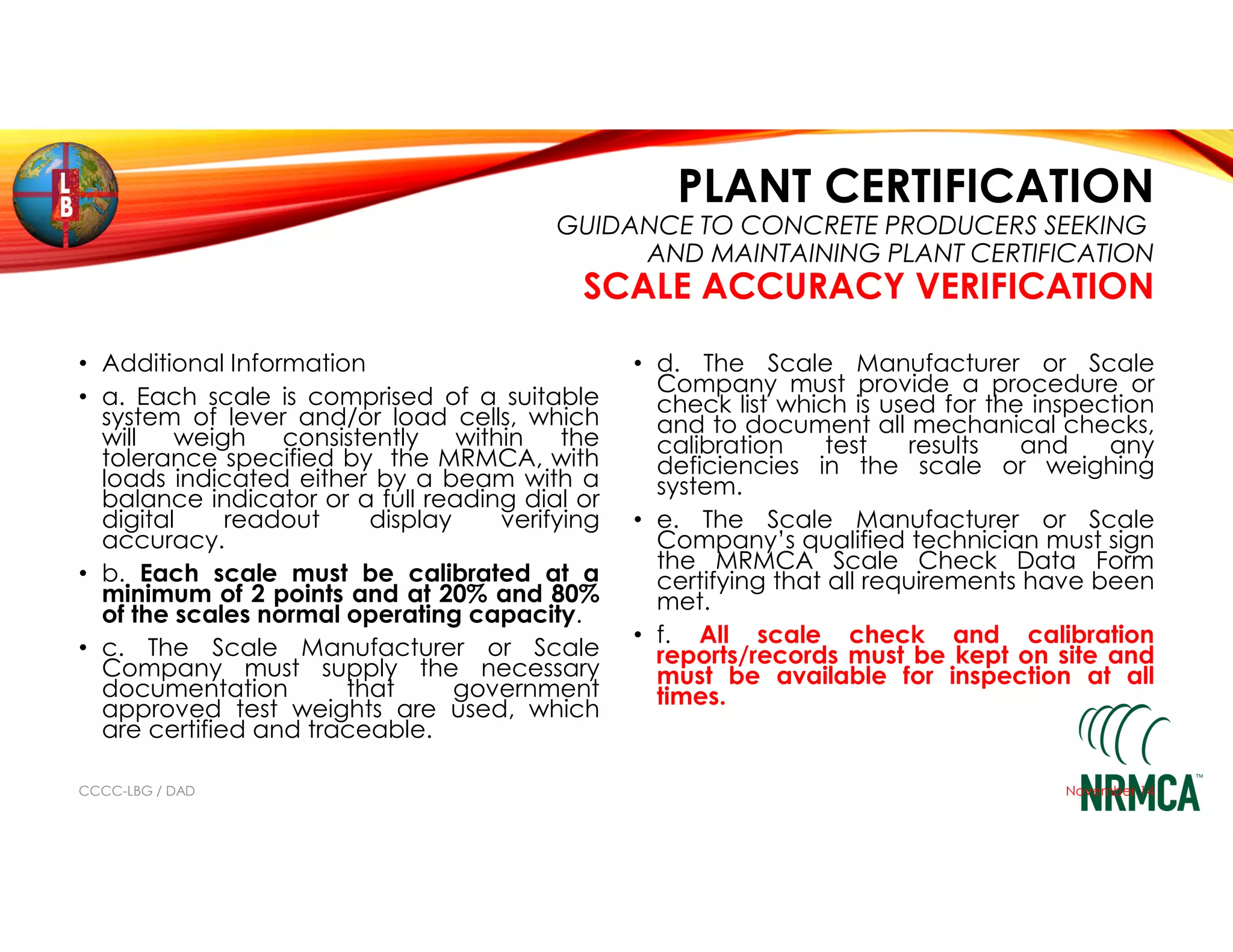 Batch plant maintenance | PDF