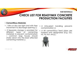 Batch plant maintenance | PDF