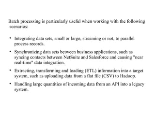 Batch processing | PPT