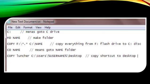 Batch programming | PPTX