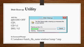 Batch programming and Viruses | PPTX